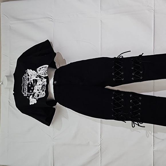 SHEIN | Tops | Outfit Large New Punk Rock | Poshmark